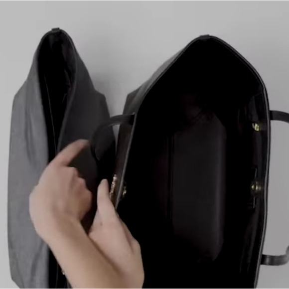 Coach | Bags | Coach Black Tote Bag Insert | Poshmark